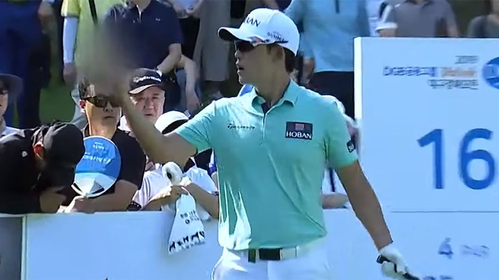 Bio Kim given three-year ban for middle finger gesture at crowd | Golf ...