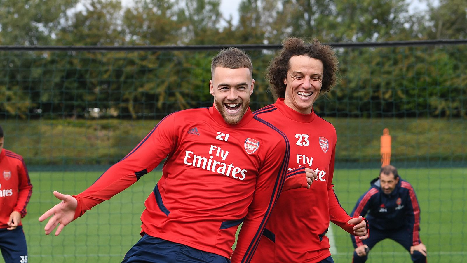 Calum Chambers keen to learn from David Luiz at Arsenal | Football News ...