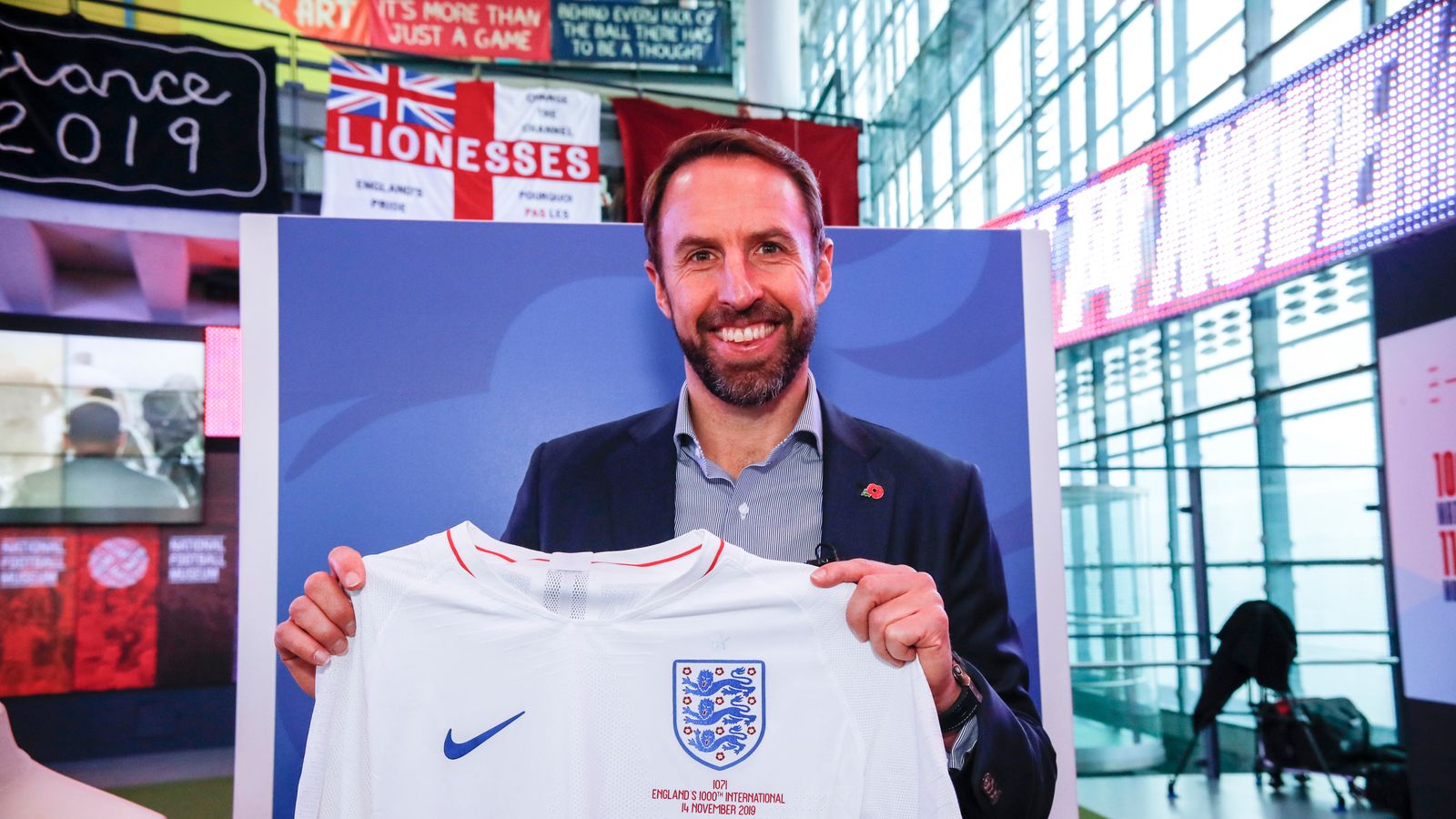 Southgate: 1000th game will be poignant | Football News | Sky Sports