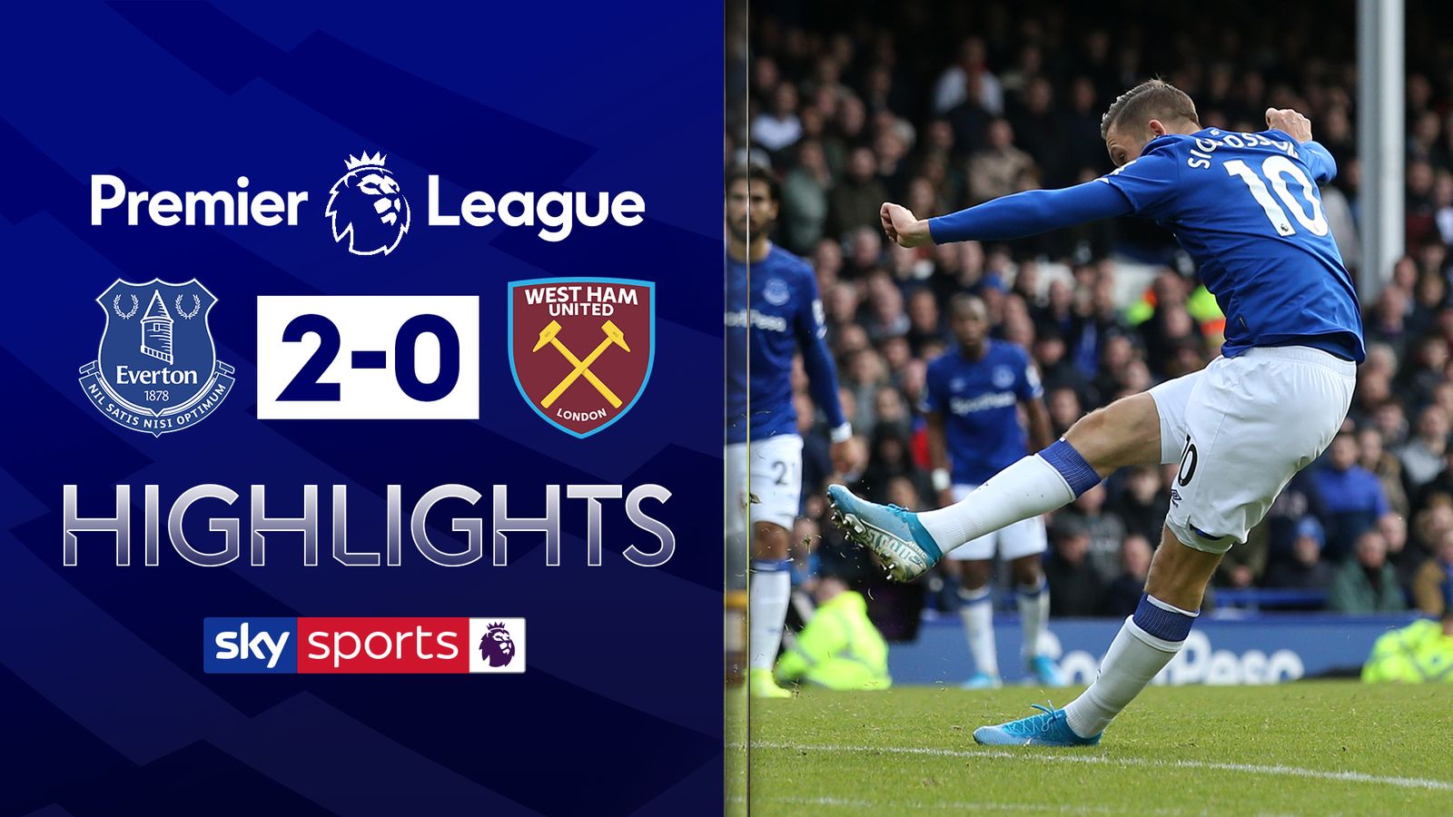 Everton 2-0 West Ham: Bernard and Gylfi Sigurdsson goals lift gloom at ...