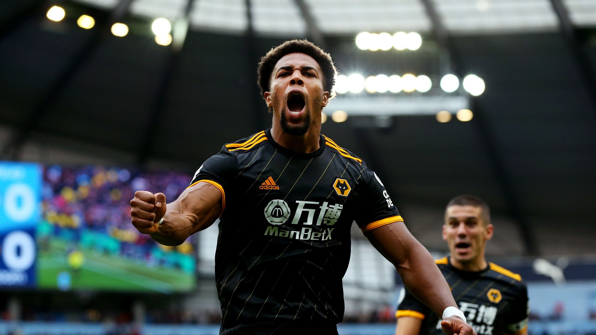 Manchester City 0-2 Wolves: Adama Traore double stuns Premier League ...