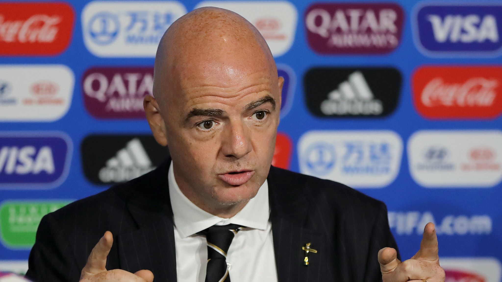 Gianni Infantino: FIFA president open to 'fewer matches, smaller squads ...