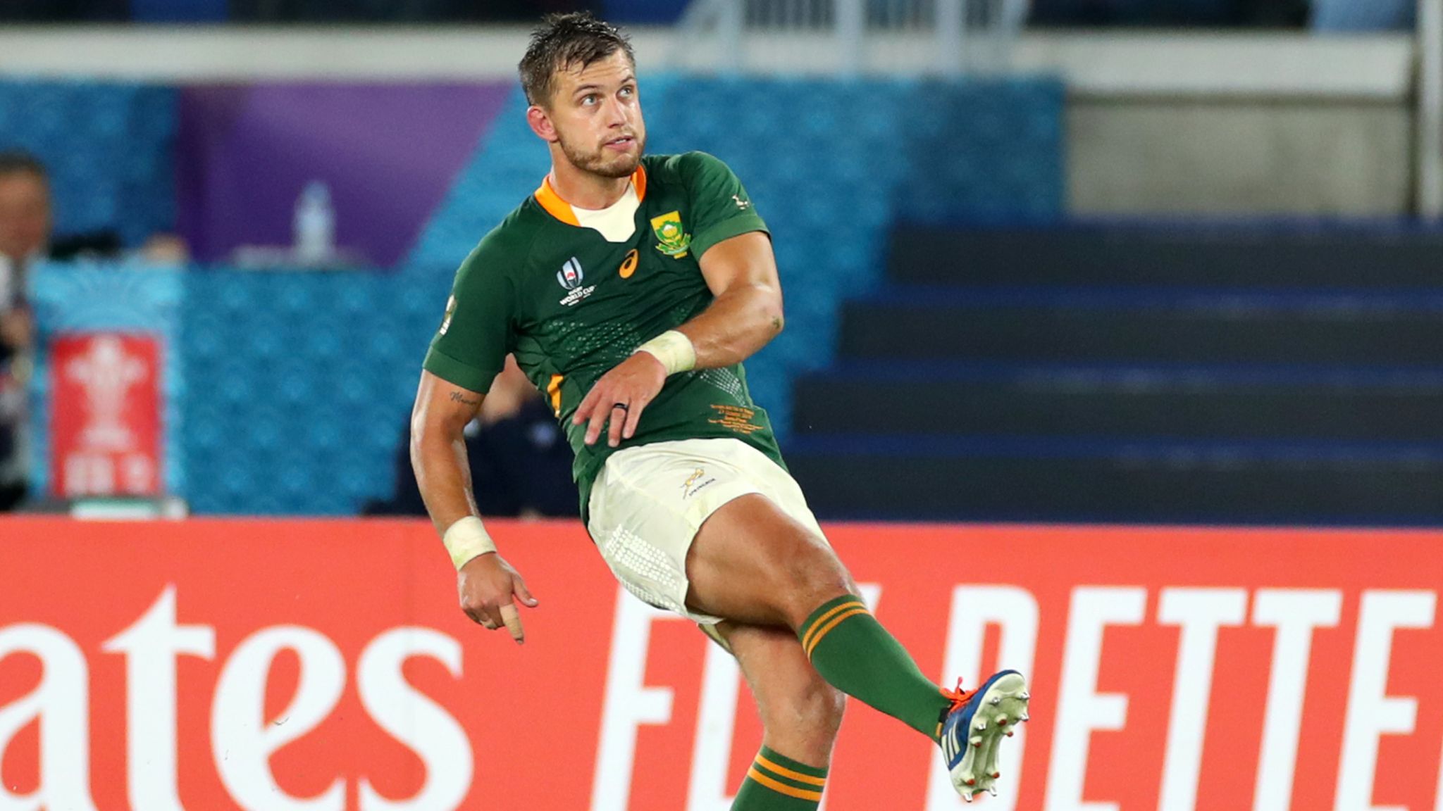 Wales 16-19 South Africa: Handre Pollard kicks Springboks into Rugby ...