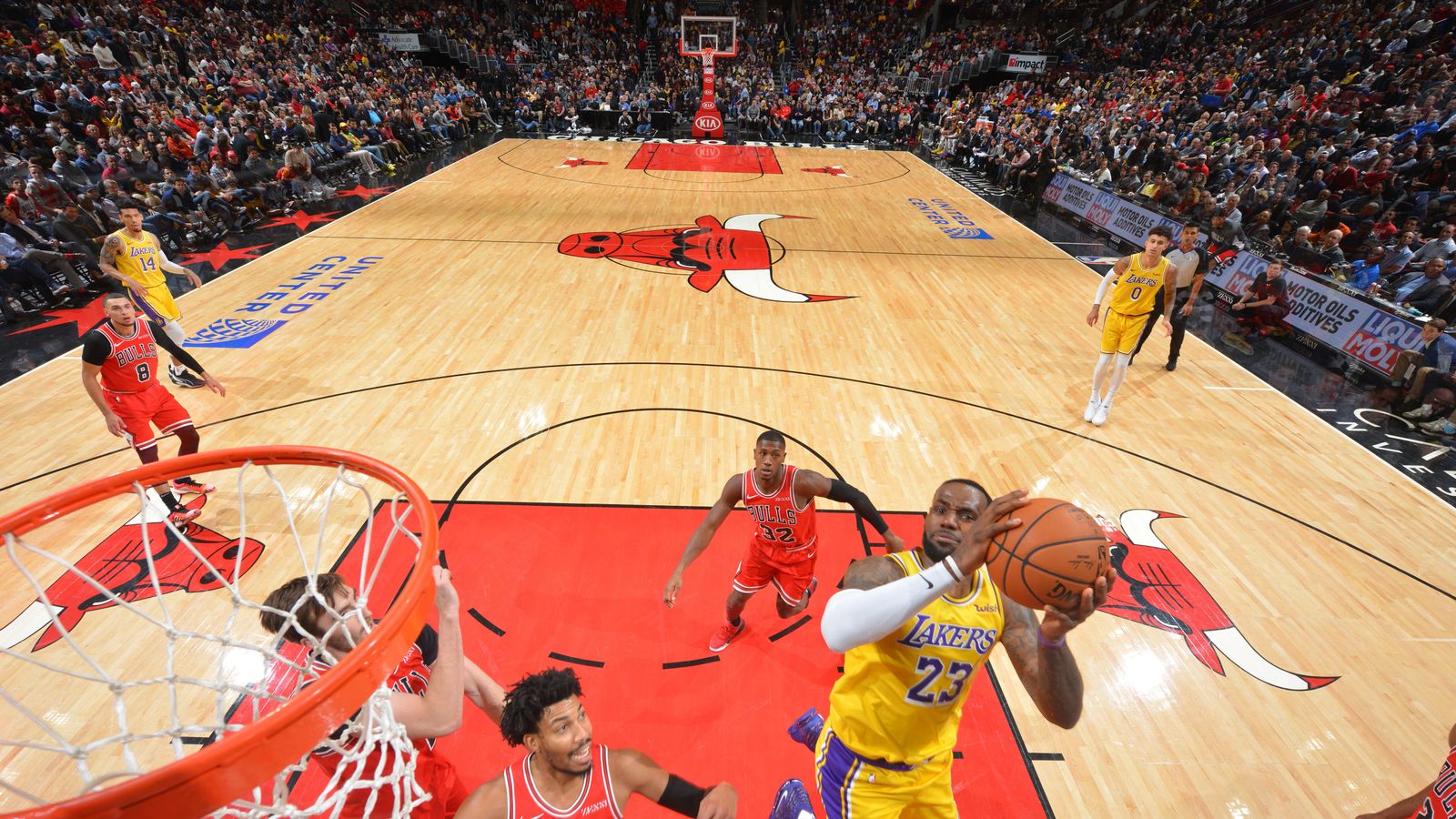 LeBron James inspires Lakers to comeback win over Bulls | NBA News ...