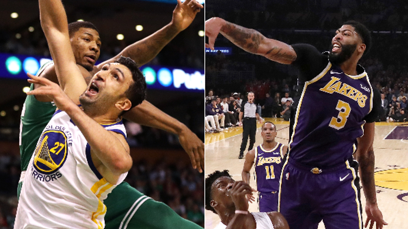 Marcus Smart and Anthony Davis: Two very different Defensive Player of ...