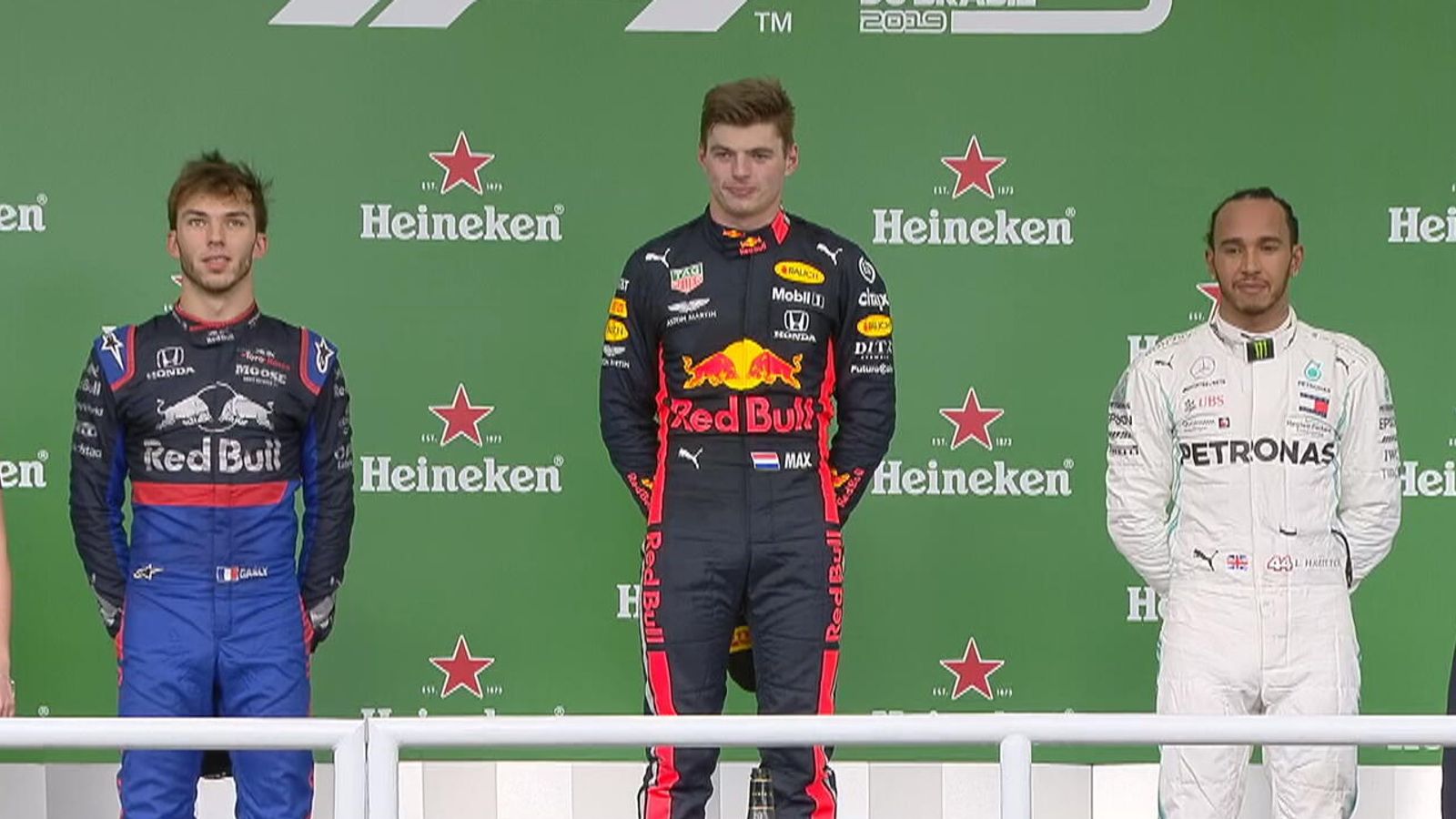 Brazil GP: Top 3 | F1 News | Sky Sports