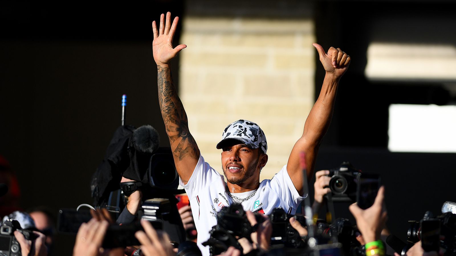 Lewis Hamilton 'far above Cloud Nine' after winning sixth F1 title | F1 ...