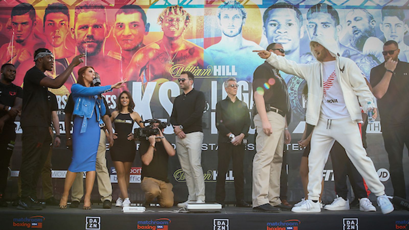 KSI vs Logan Paul 2: Shannon Briggs and Viddal Riley involved in off ...