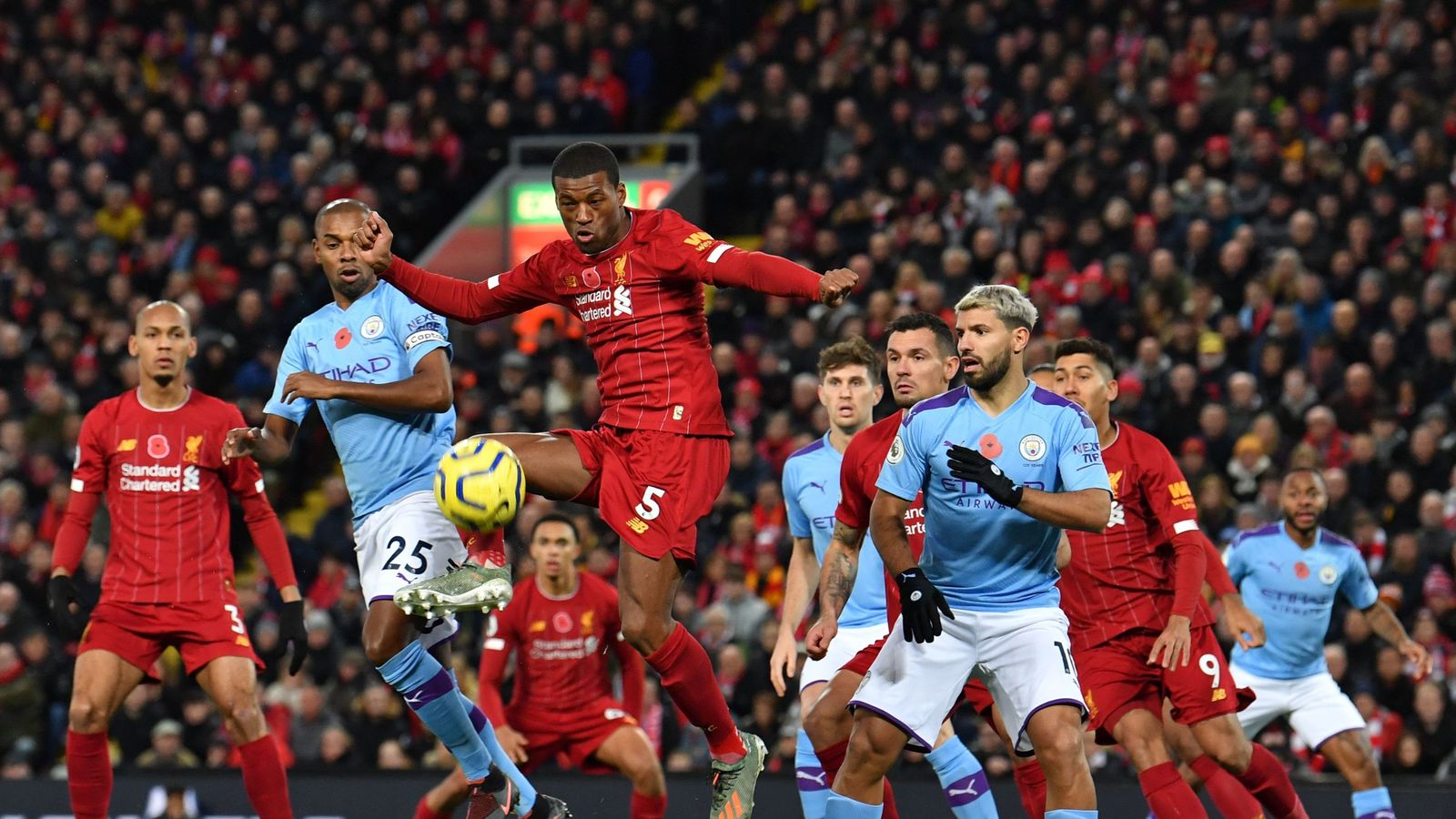Liverpool 3-1 Man City player ratings | Football News | Sky Sports
