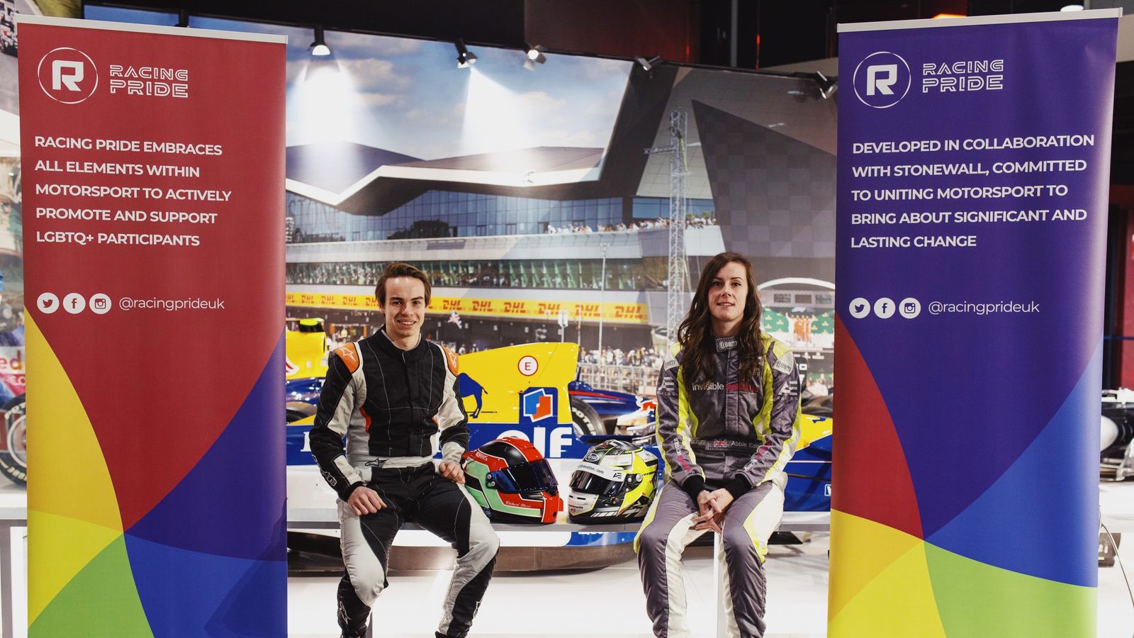 Abbie Eaton joins LGBT motorsport movement Racing Pride as driver ...