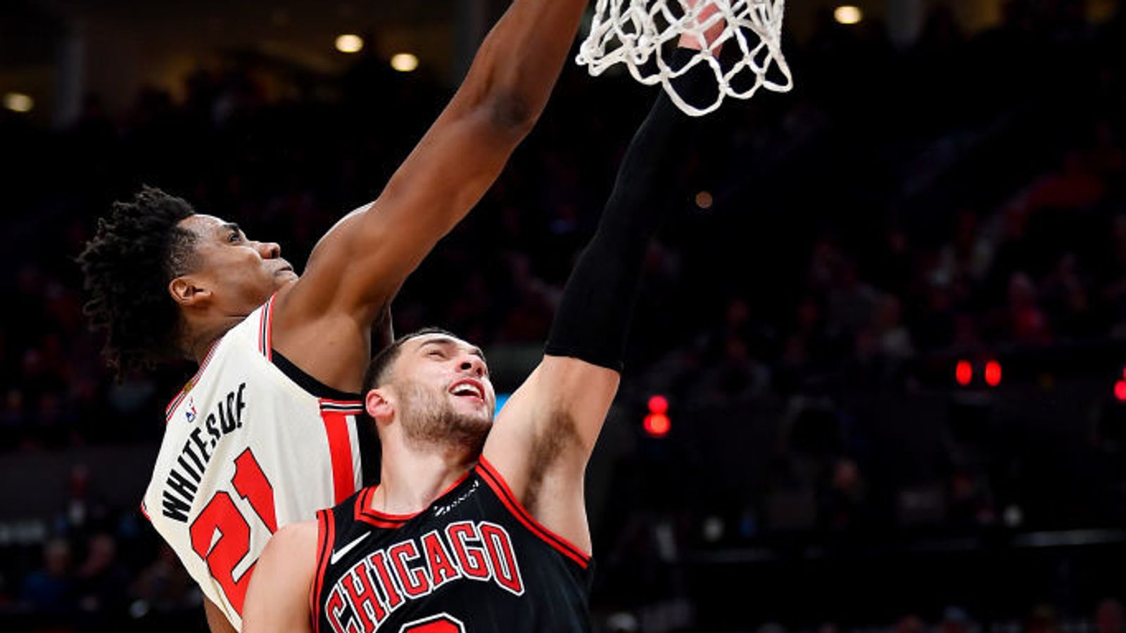 Hassan Whiteside sets new Portland Trail Blazers franchise single-game ...