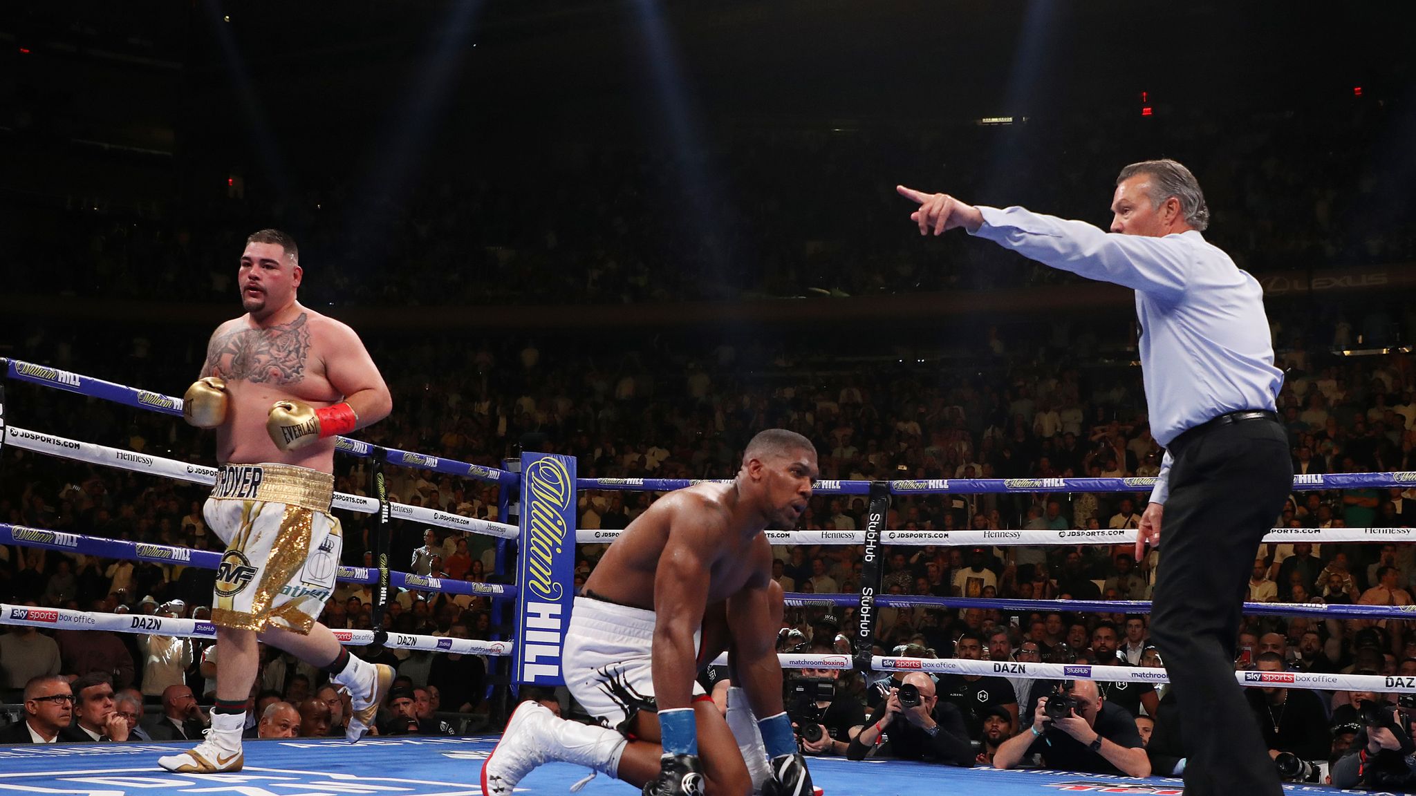 Ruiz Jr v Joshua 2: Anthony Joshua vows to 'reign again' after shock ...