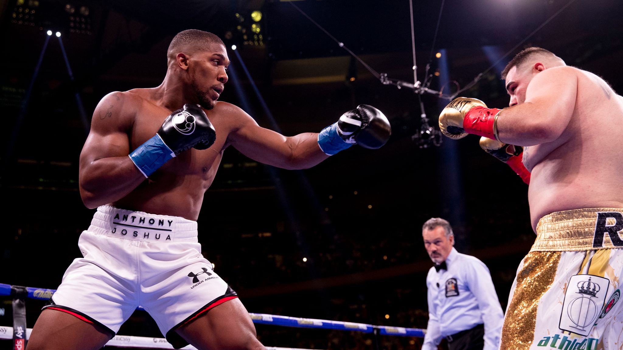 Ruiz Jr vs Joshua 2: Deontay Wilder's team cast their eye over rivals ...