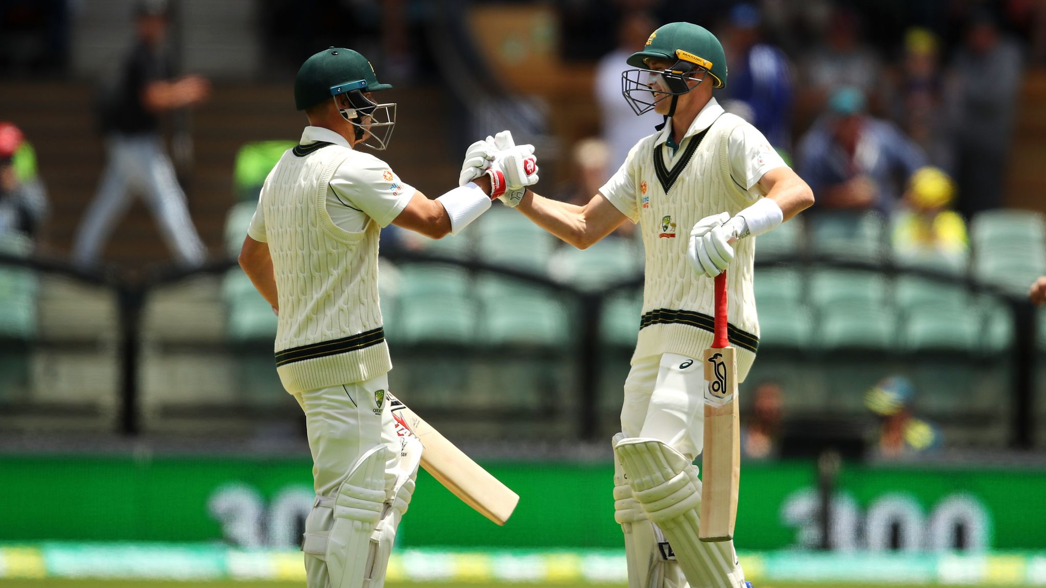 David Warner hits Australia's second highest Test score against ...
