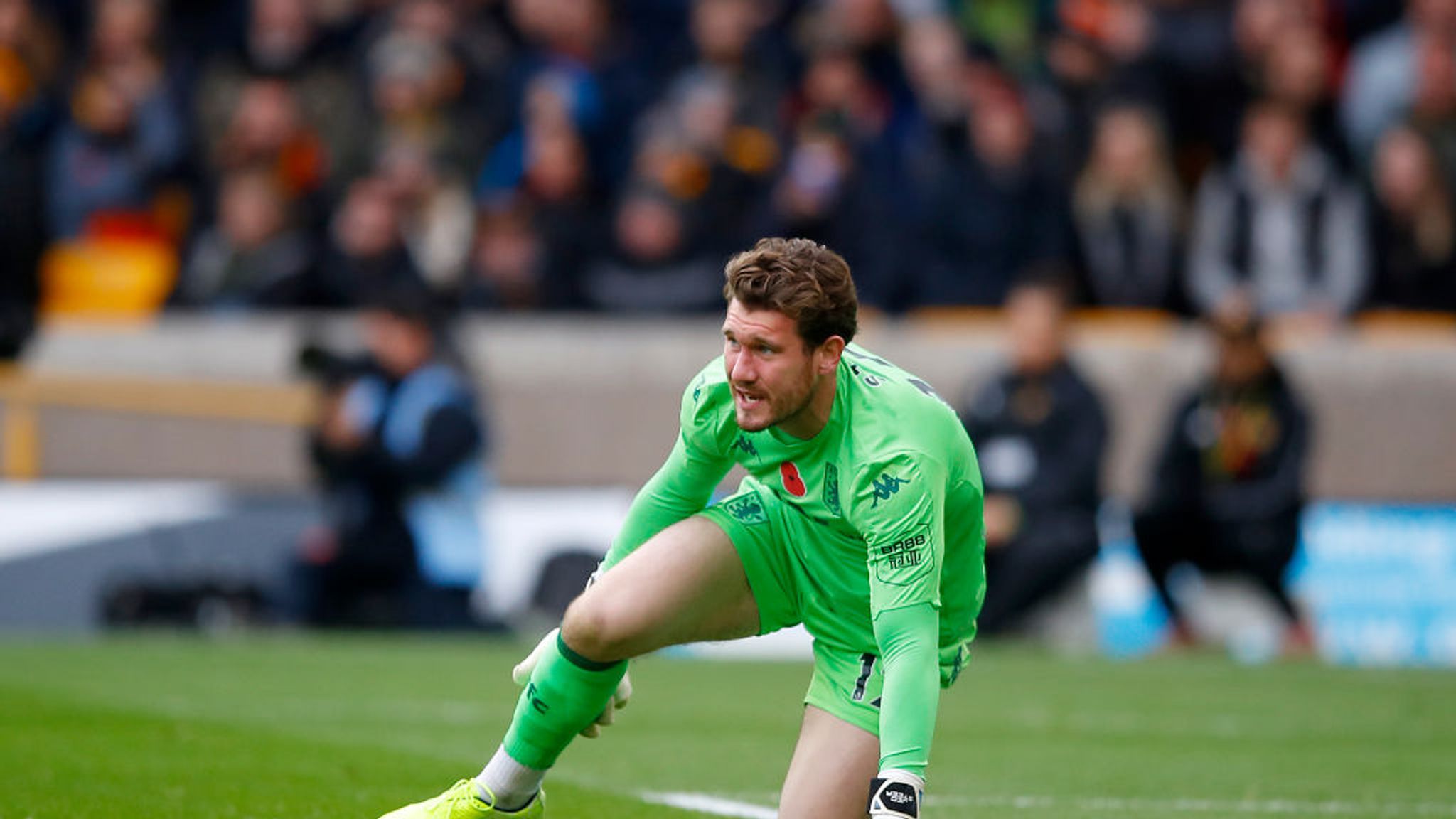 Aston Villa goalkeeper Jed Steer out for two months with calf injury ...