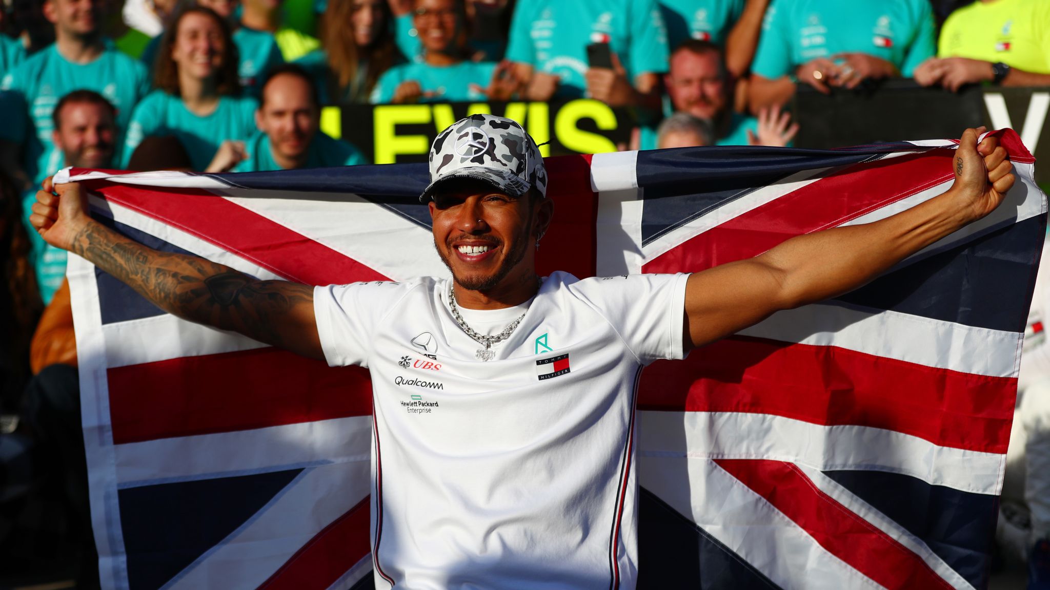 Lewis Hamilton 'far above Cloud Nine' after winning sixth F1 title | F1 ...