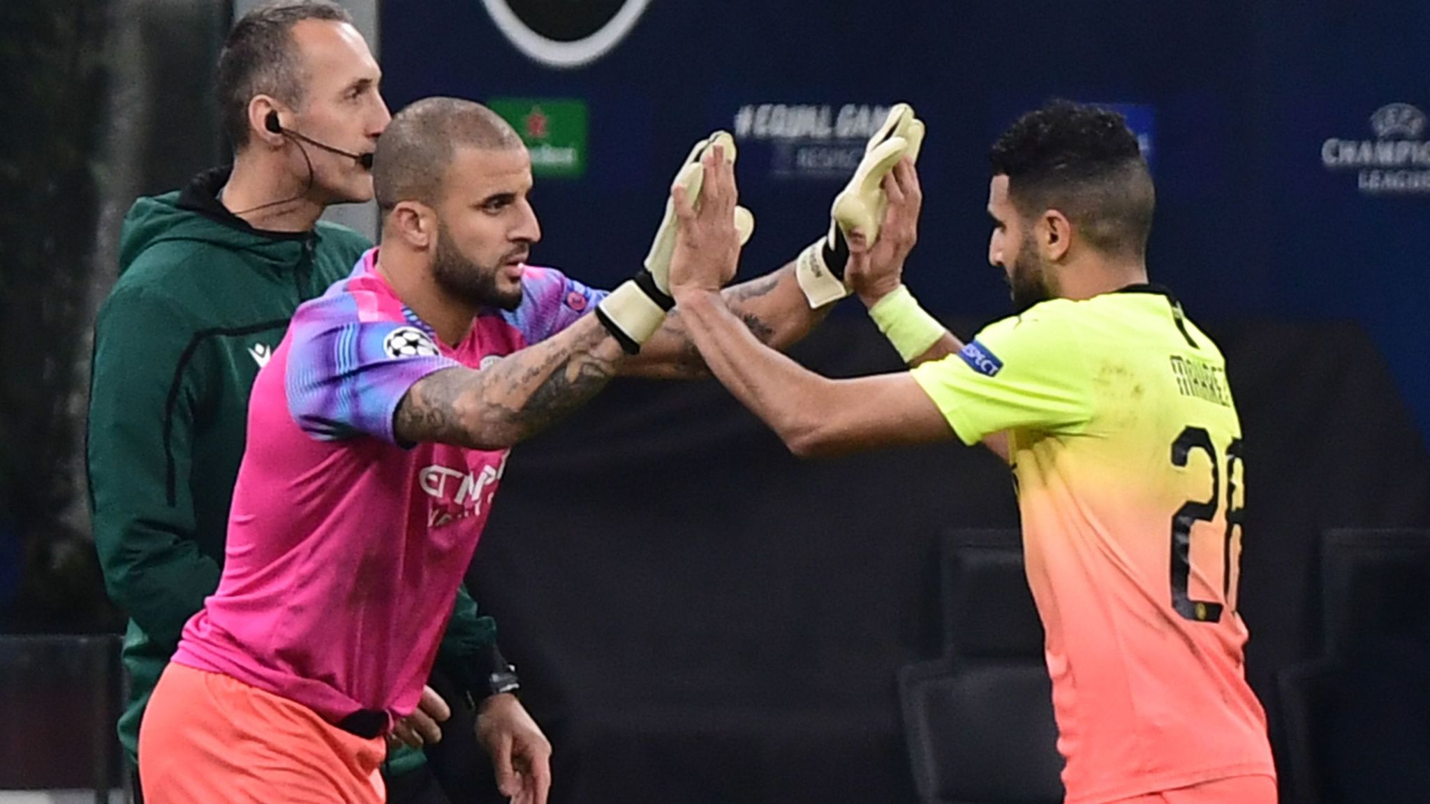 Kyle Walker had courage to be emergency 'keeper, says Pep Guardiola ...