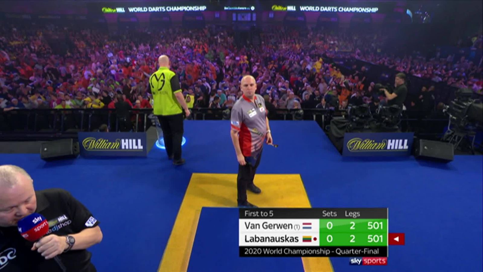 MVG's 158 checkout | Darts News | Sky Sports