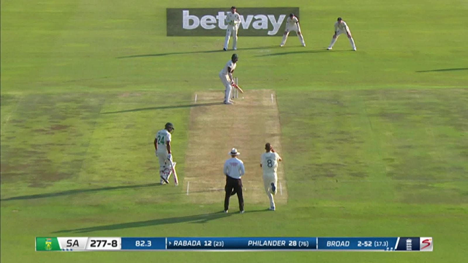 Rabada bowled by Broad | Cricket News | Sky Sports