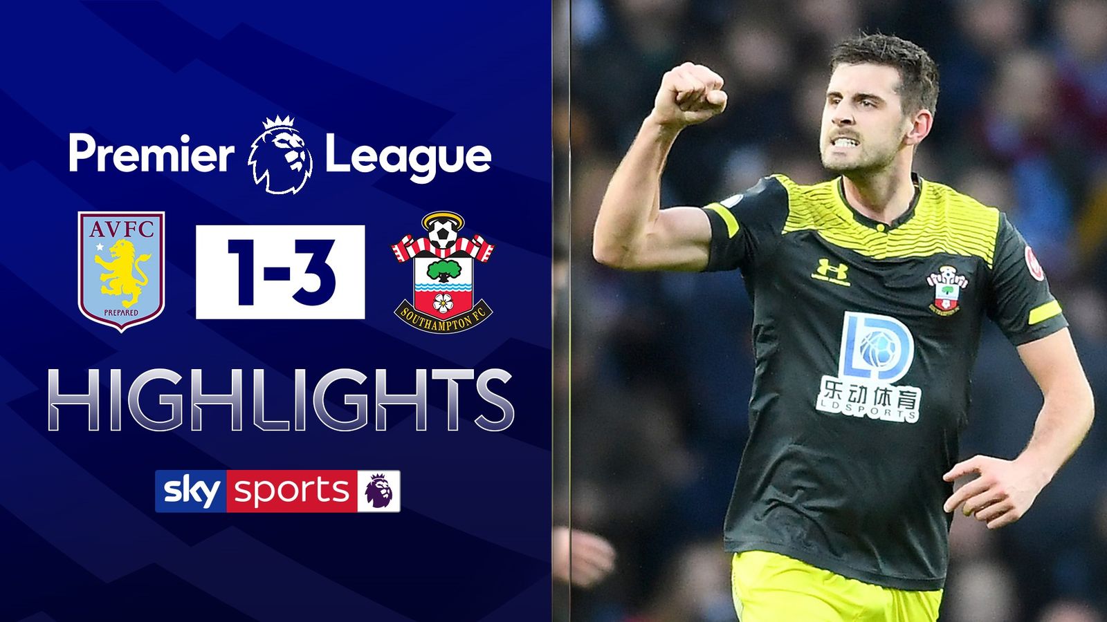 Saints send Villa into bottom three | Football News | Sky Sports