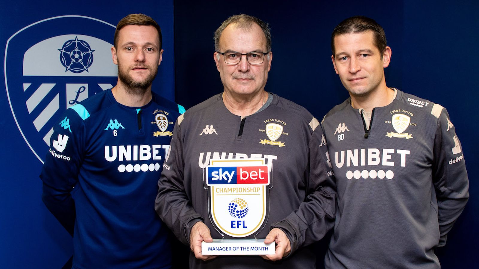 Leeds manager Marcelo Bielsa and Hull forward Jarrod Bowen win Sky Bet ...