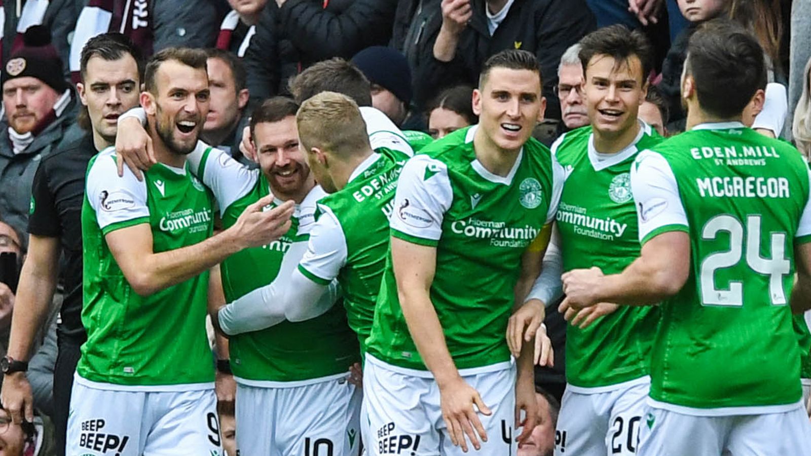 Hearts 0-2 Hibernian: Martin Boyle scores twice as Hibs win Edinburgh ...