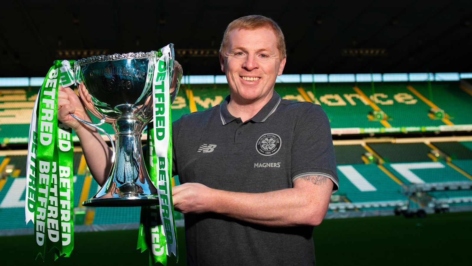 Neil Lennon thrilled after Celtic win Scottish League Cup to complete ...