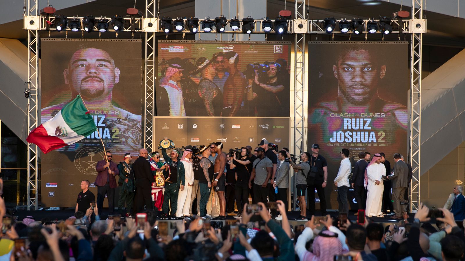Ruiz Jr vs Joshua 2: Anthony Joshua offers clues at redemption at weigh ...