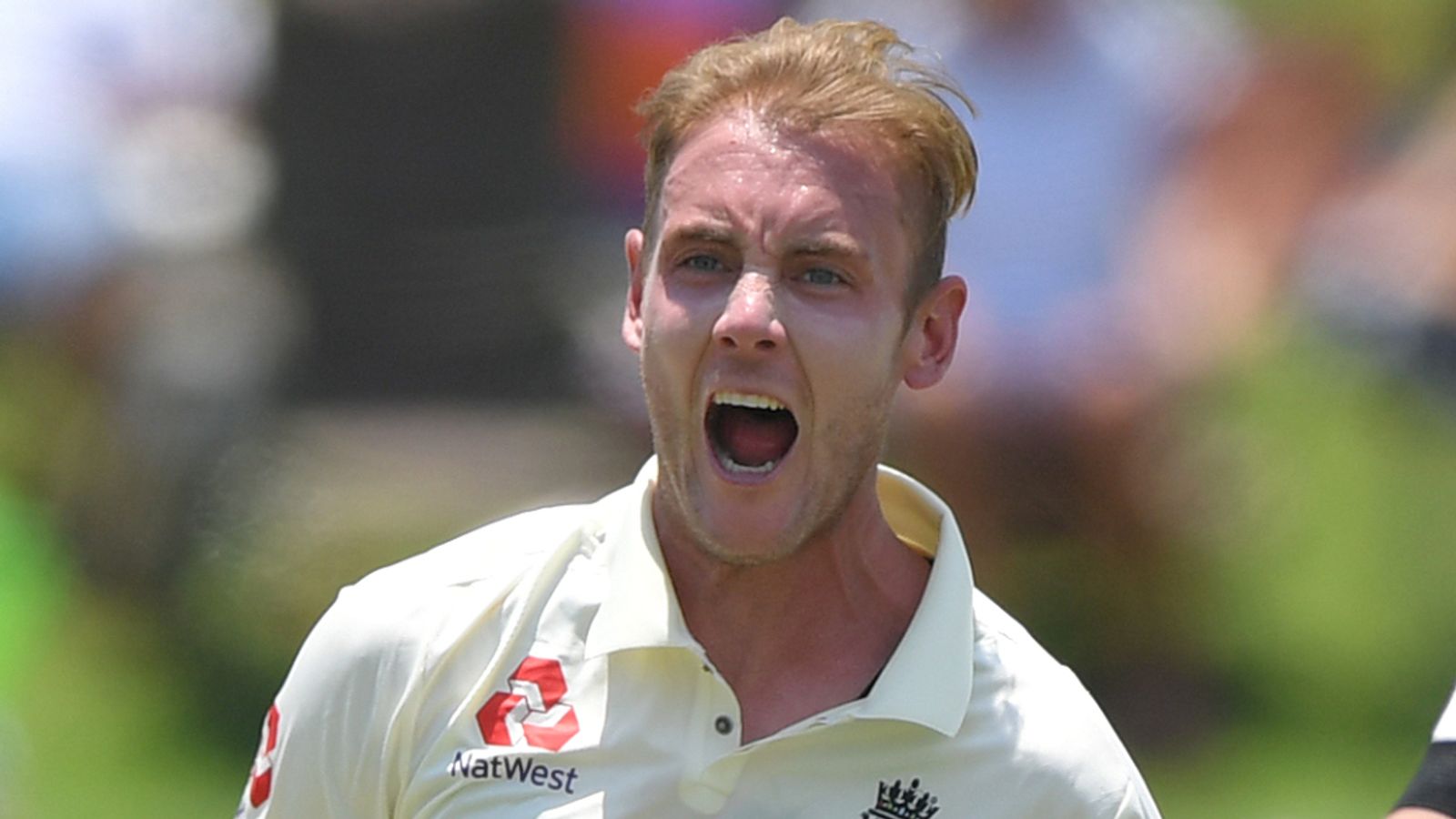 Stuart Broad fined, gets demerit point for swearing at Faf du Plessis ...