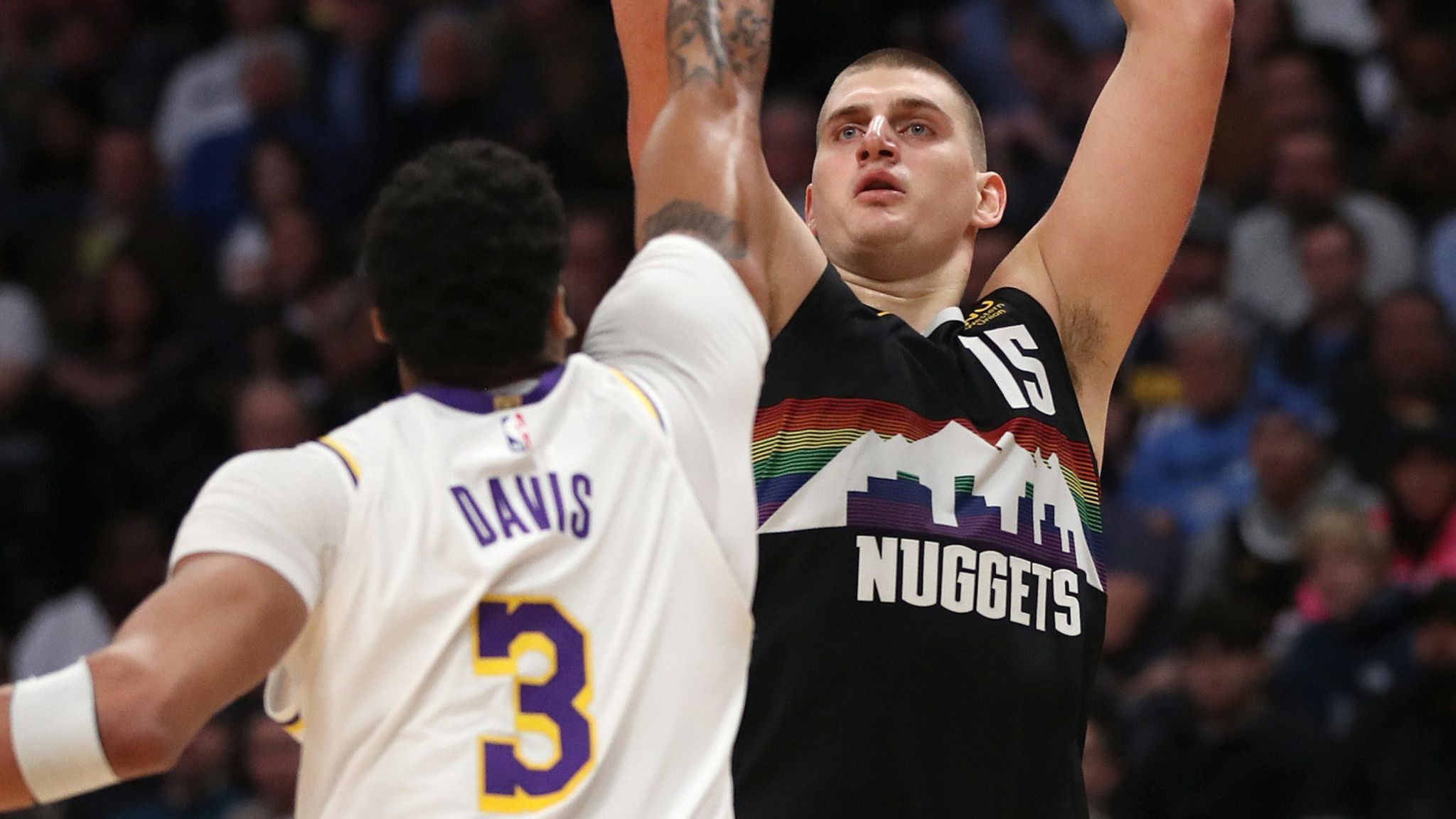 Anthony Davis' performance in Denver something special, says Lakers ...
