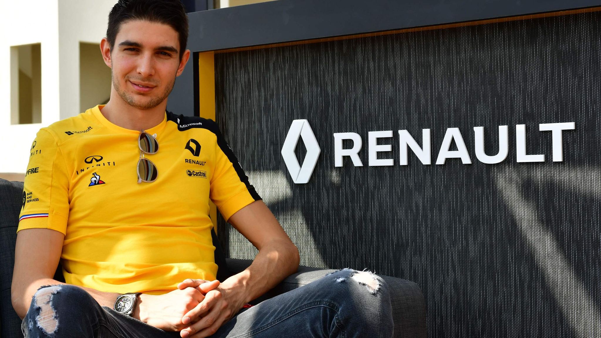 F1 Testing: Valtteri Bottas on top as Esteban Ocon starts Renault ...