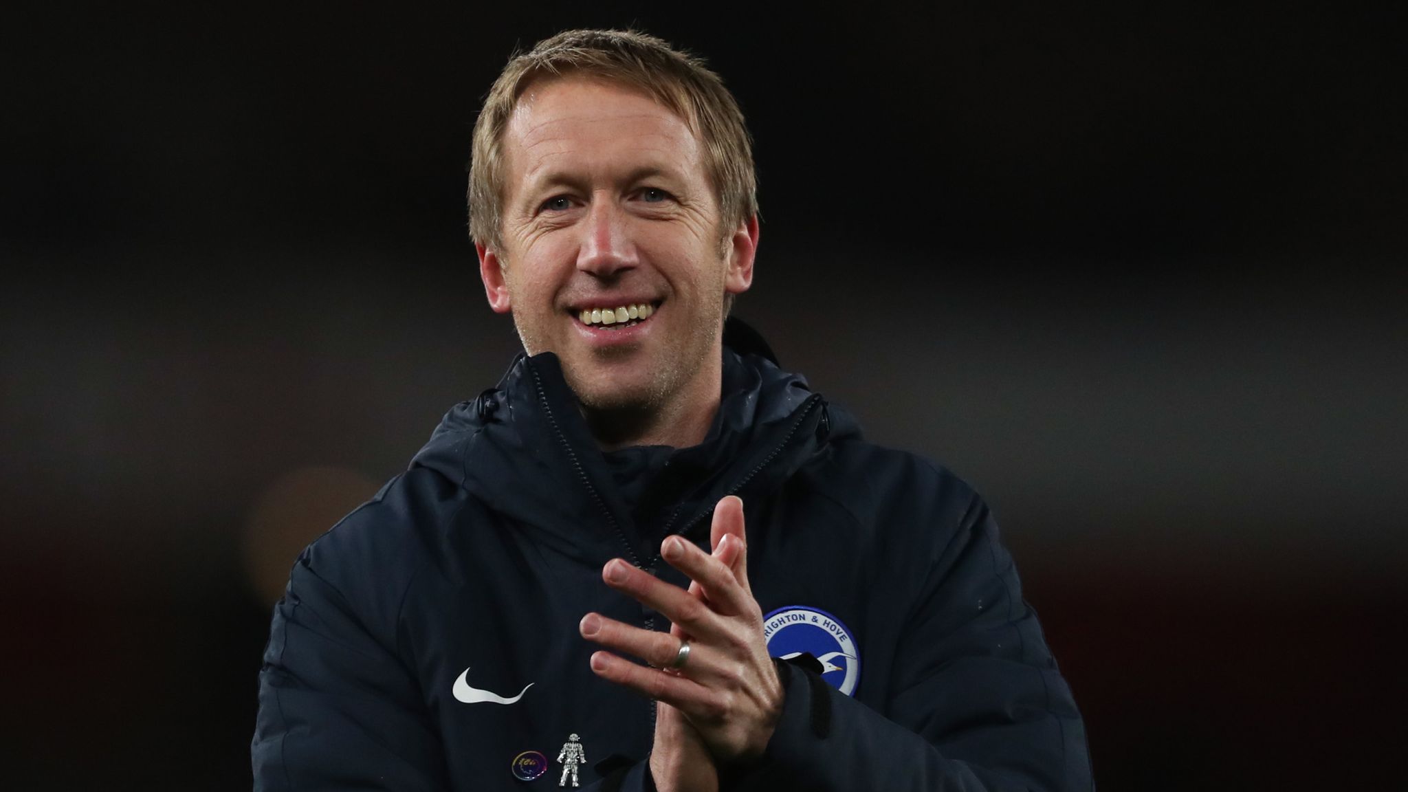 Brighton boss Graham Potter believes taking a wage cut is the right ...