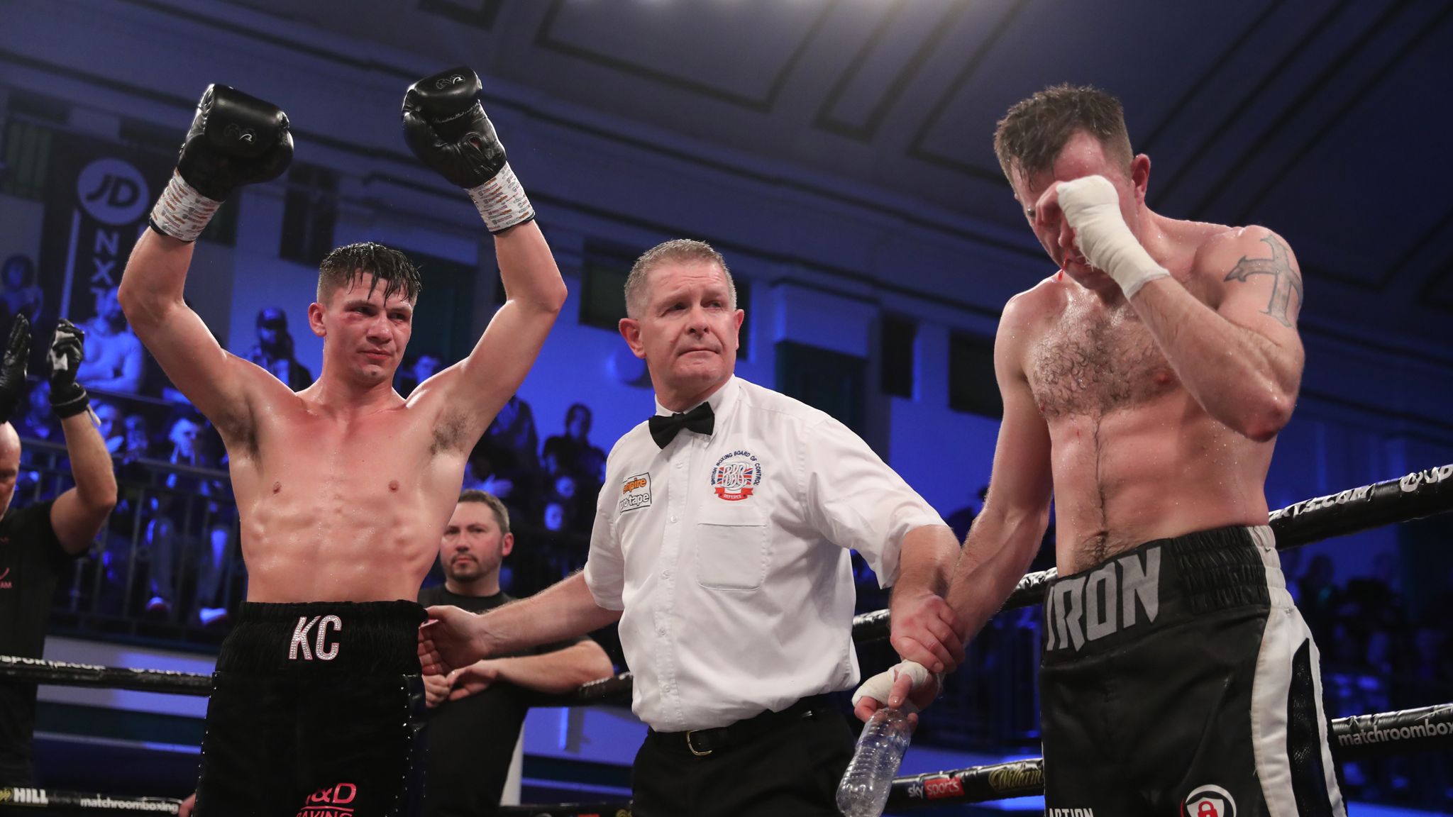 NXTGEN: Craig Richards held to draw by Chad Sugden in light-heavyweight ...