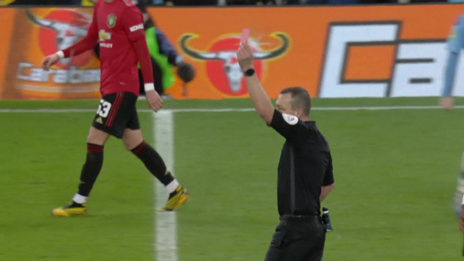 Matic receives marching orders | Football News | Sky Sports