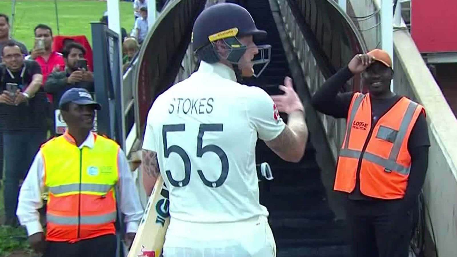 Ben Stokes apologises after swearing at spectator in fourth Test ...