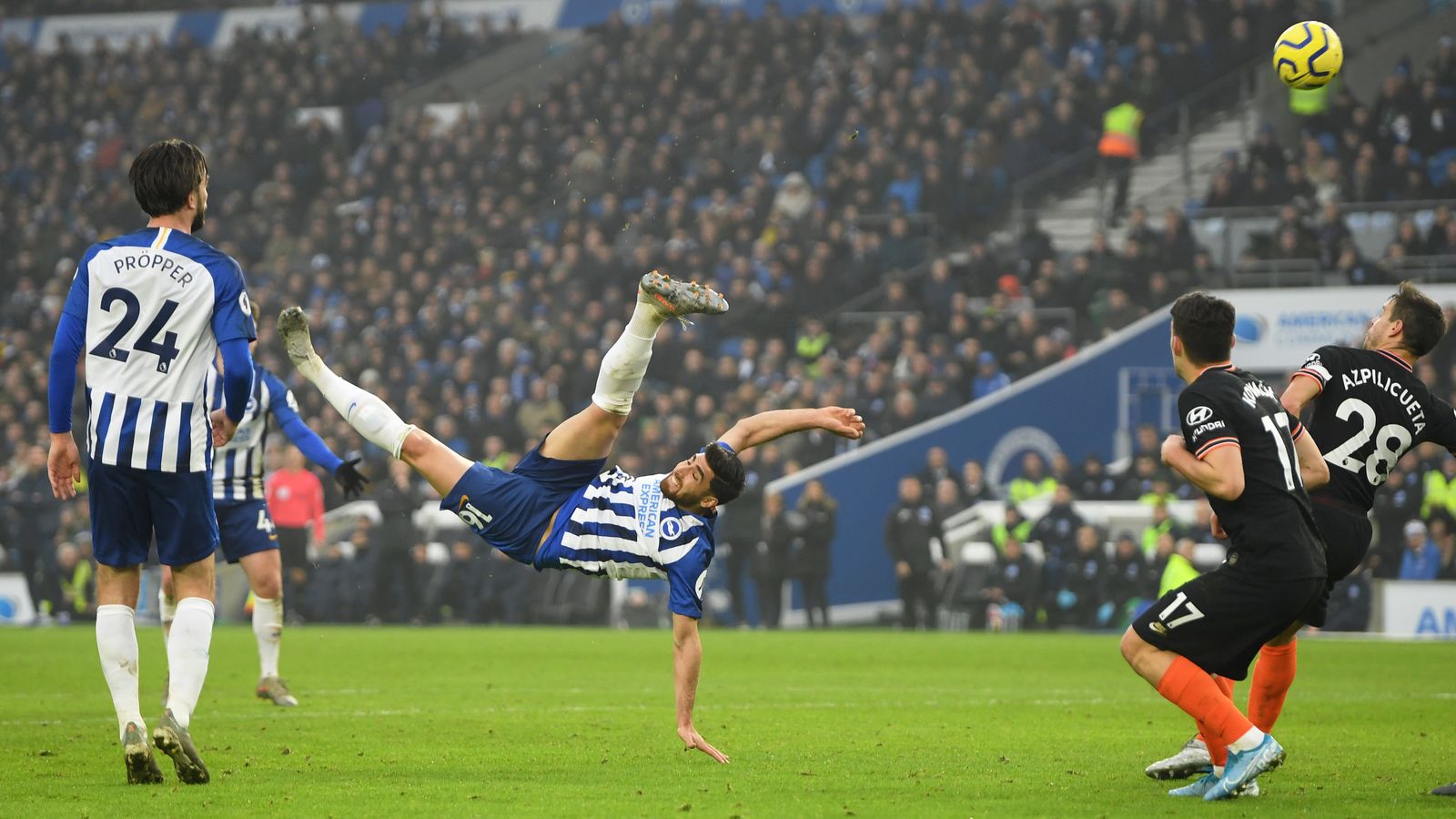 Gillette Precision Play: Jahanbakhsh acrobatics | Football News | Sky ...