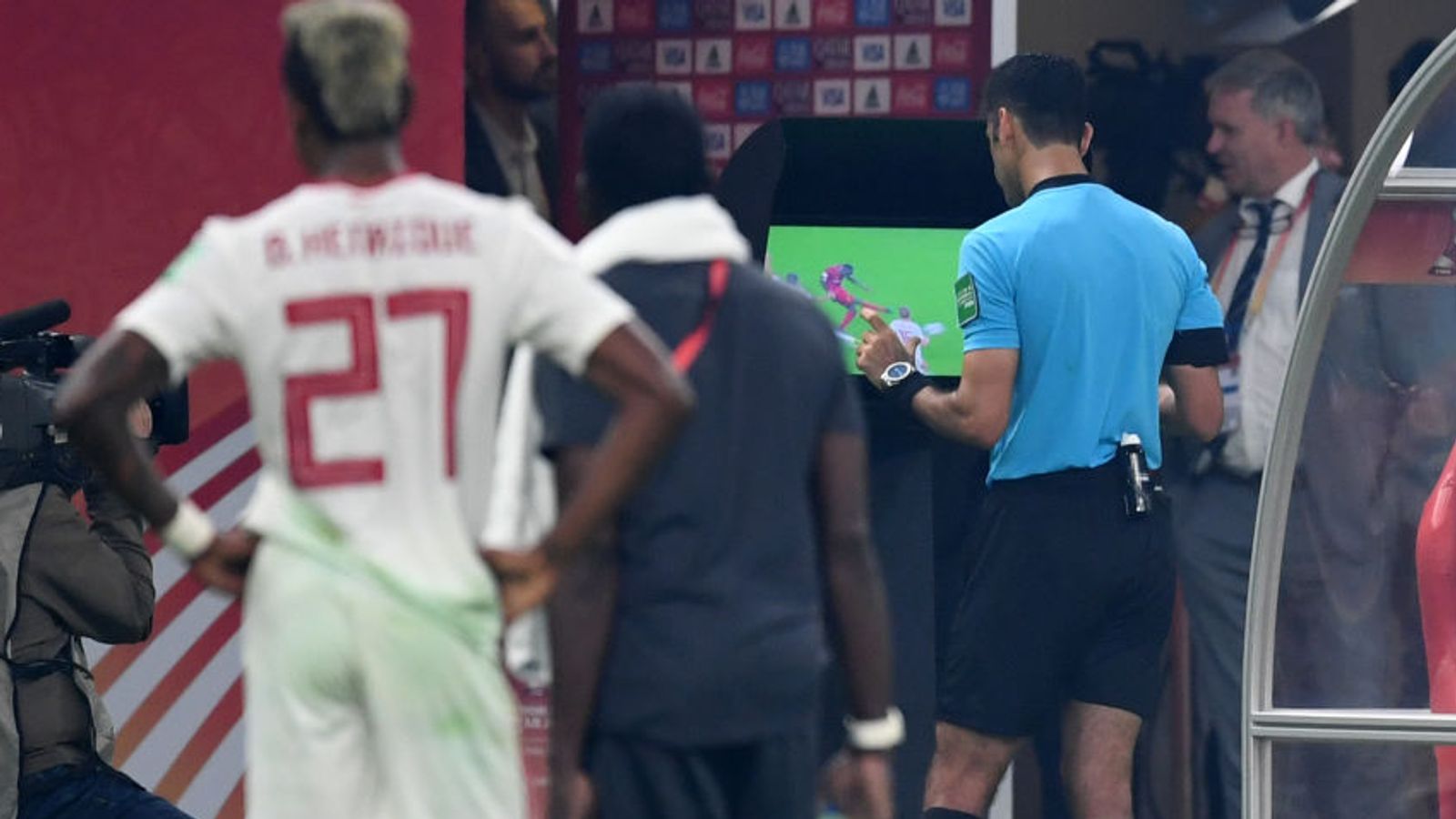 Premier League referees to use pitchside monitors for red cards ...
