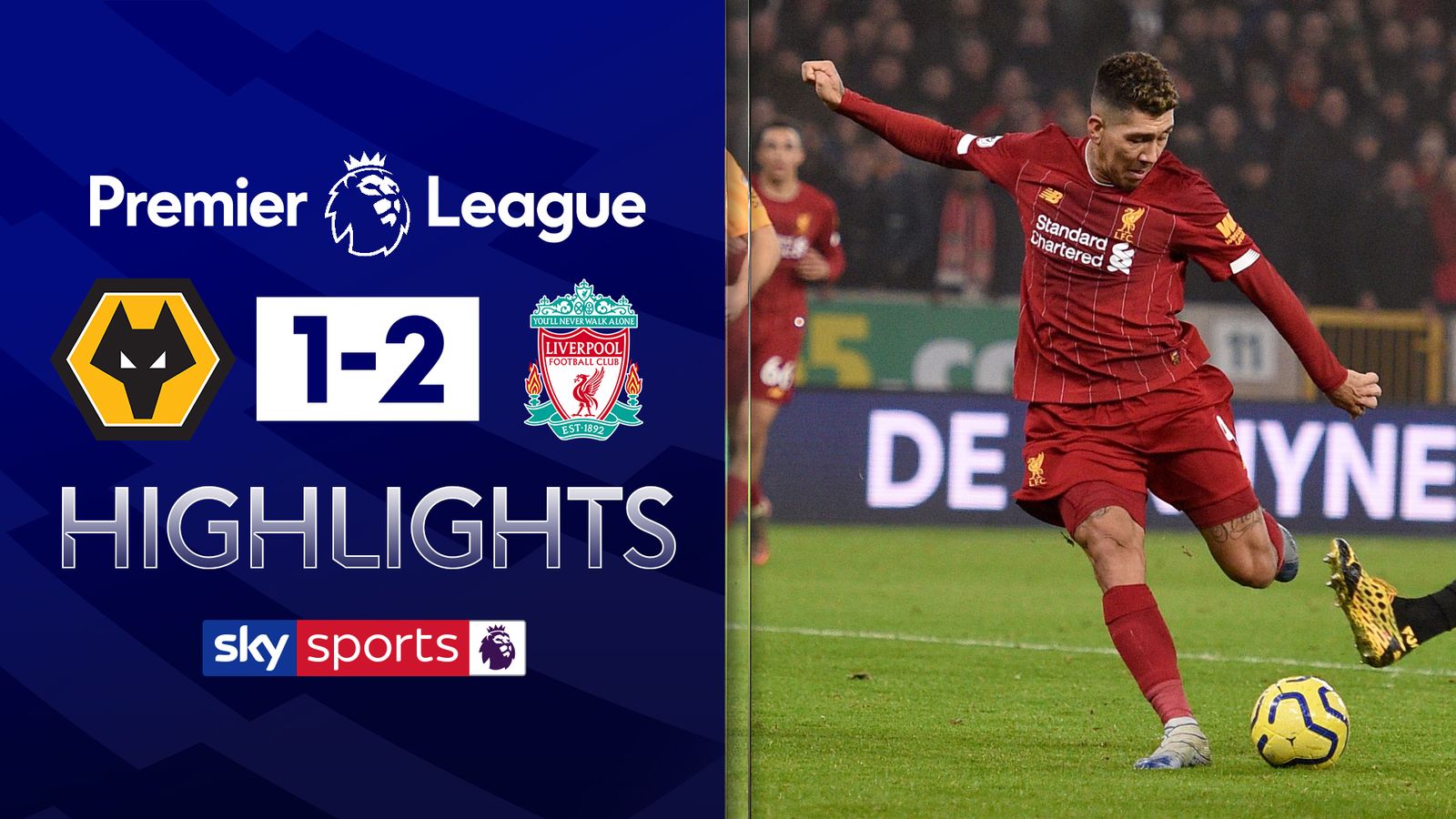 Wolves 1-2 Liverpool: Late Roberto Firmino goal continues Reds ...