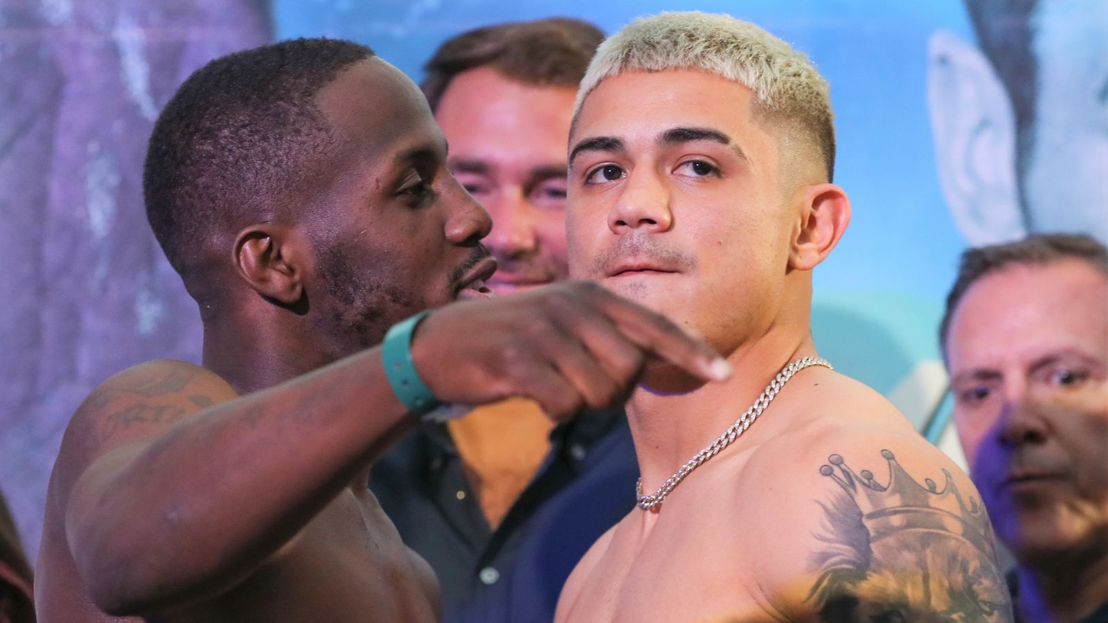 Jake Paul vs AnEsonGib: Jake Paul shoves AnEsonGib as YouTube rivals ...