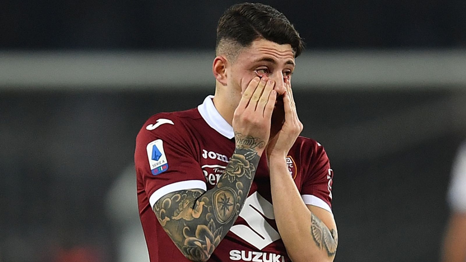 Torino players fight back tears after 7-0 thrashing by Atalanta ...
