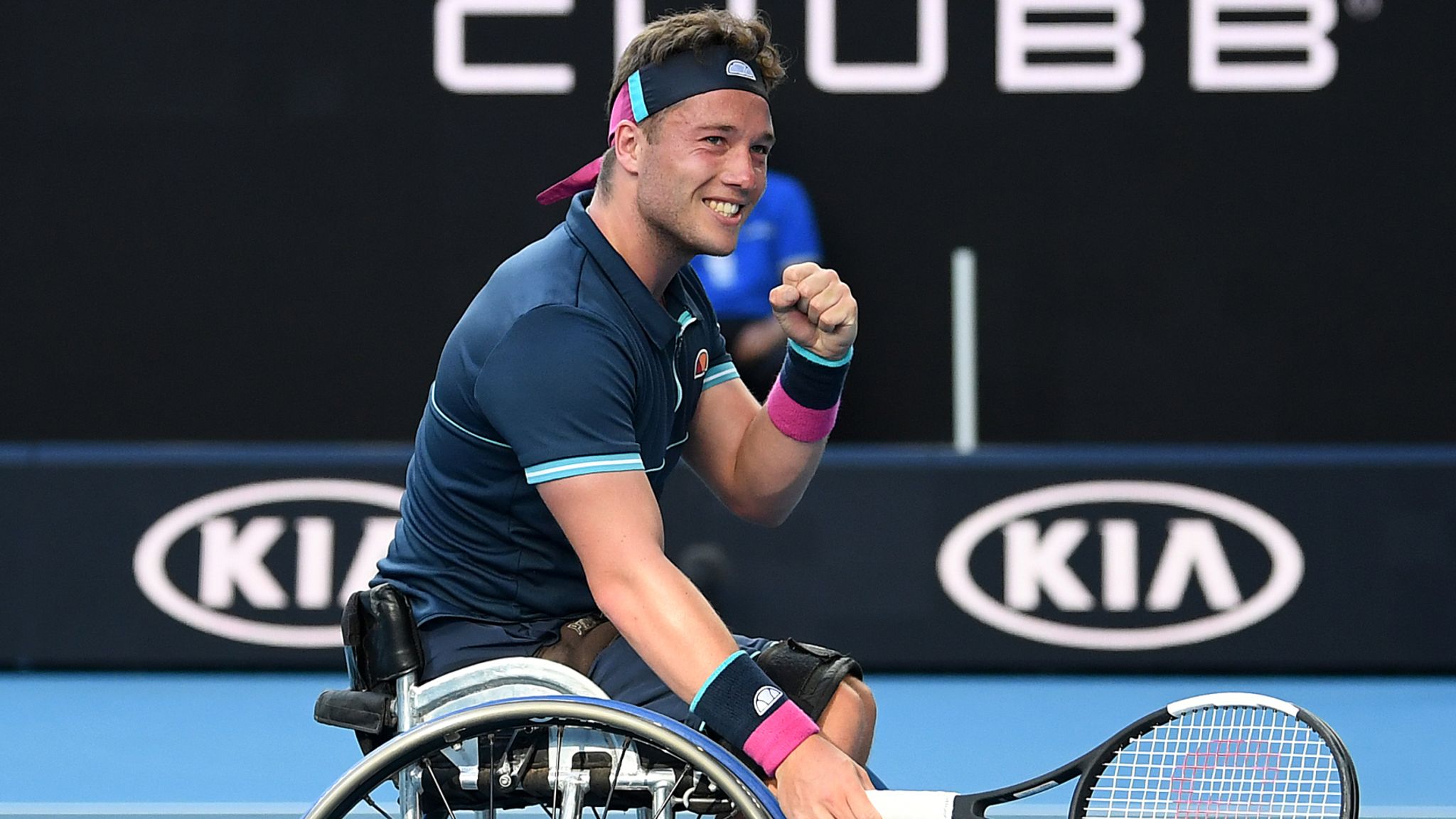 Australian Open: Andy Lapthorne, Alfie Hewett and Gordon Reid make ...