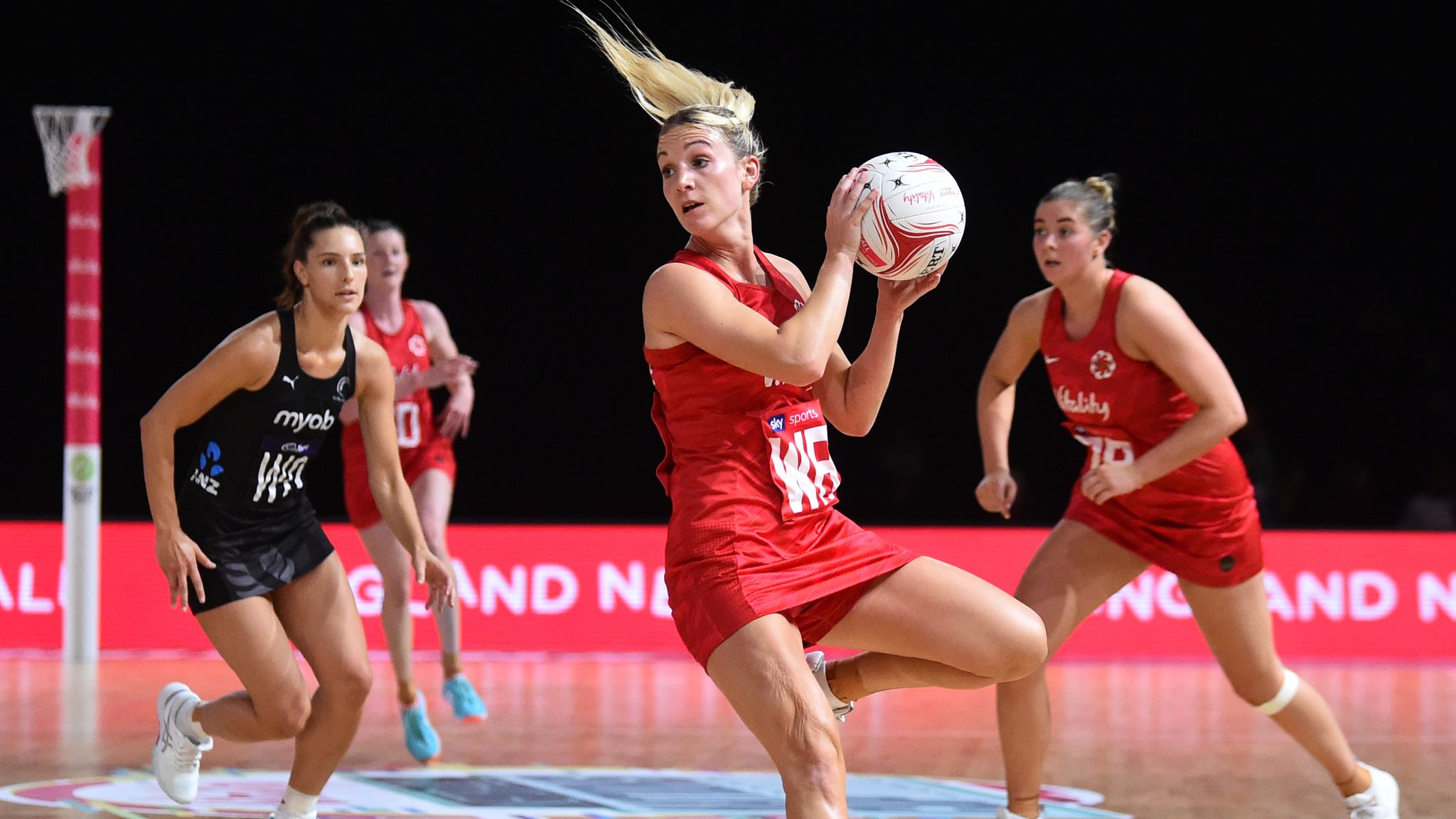 England's Vitality Roses to face NZ, live on Sky Sports | Netball News ...