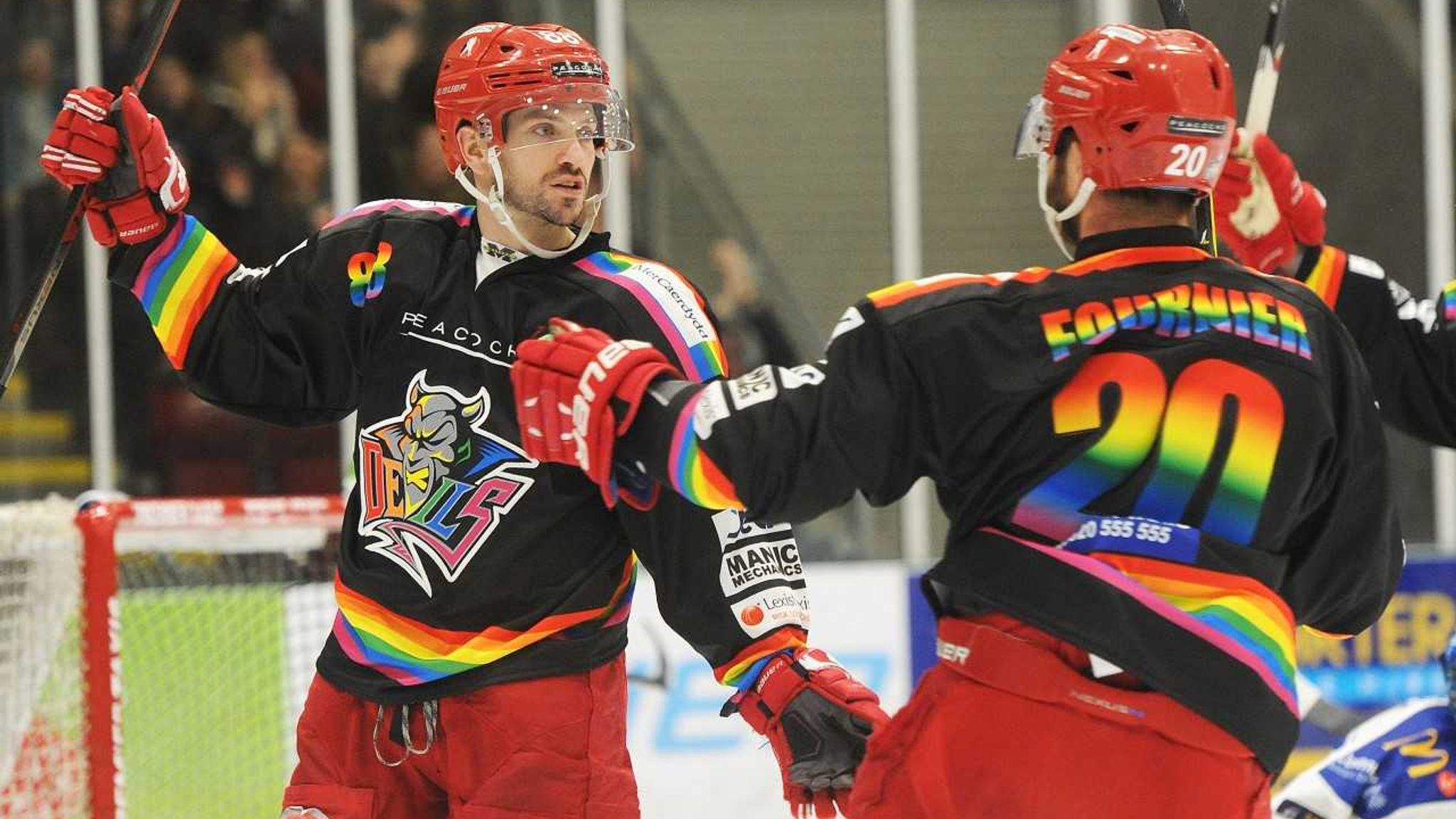 Elite League: Why first Pride Weekend in UK ice hockey matters to LGBT+ ...