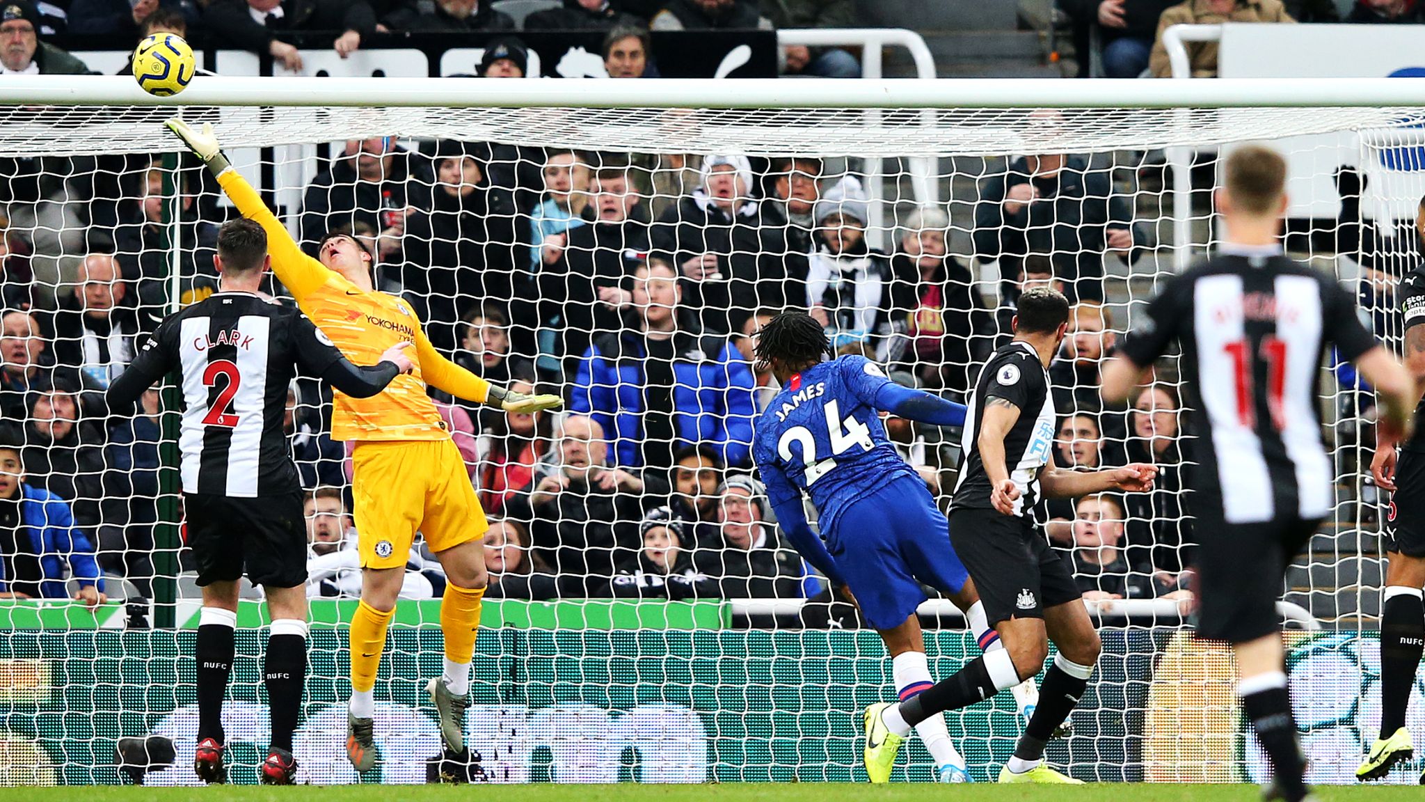 Newcastle 1-0 Chelsea: Late Isaac Hayden header stuns Chelsea ...