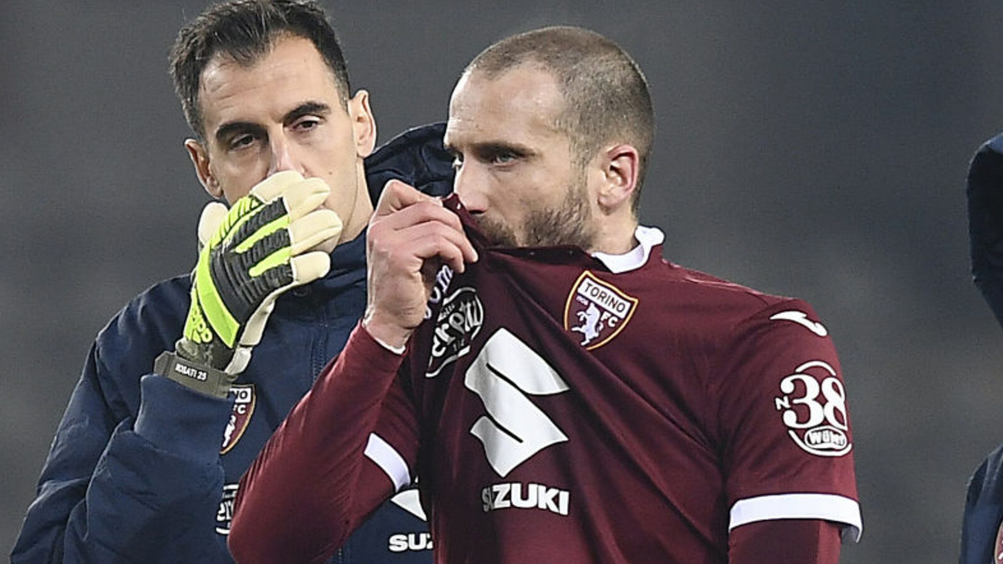 Torino players fight back tears after 7-0 thrashing by Atalanta ...