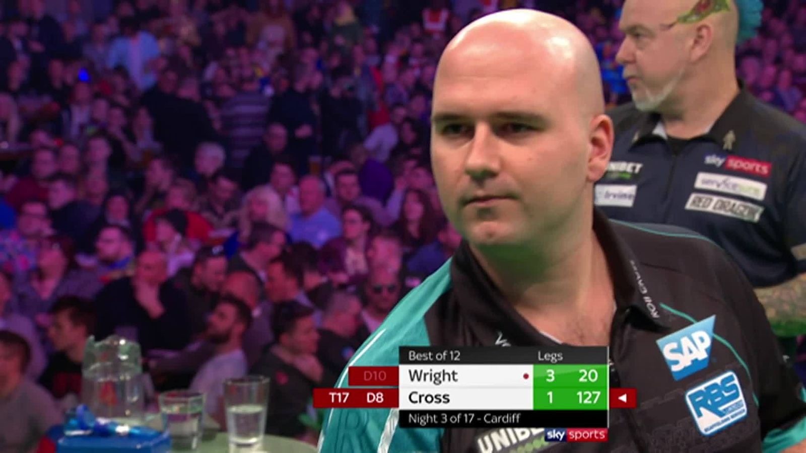 Cross hits 127 checkout | Darts News | Sky Sports