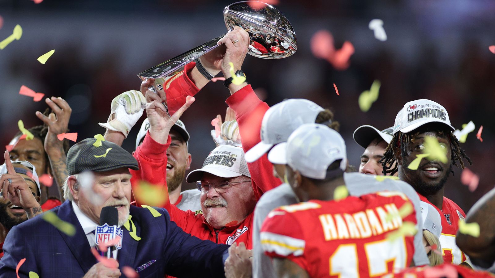 Andy Reid's 21-year wait for Super Bowl finally ends | NFL News | Sky ...