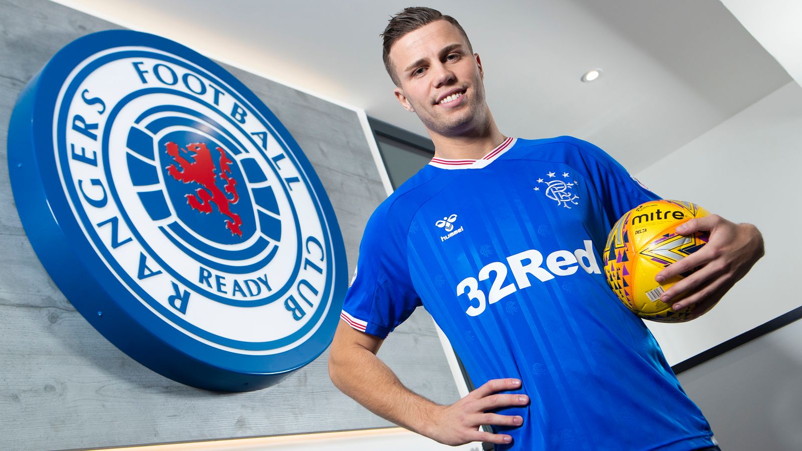Florian Kamberi: Rangers sign striker on loan from Hibernian | Football ...