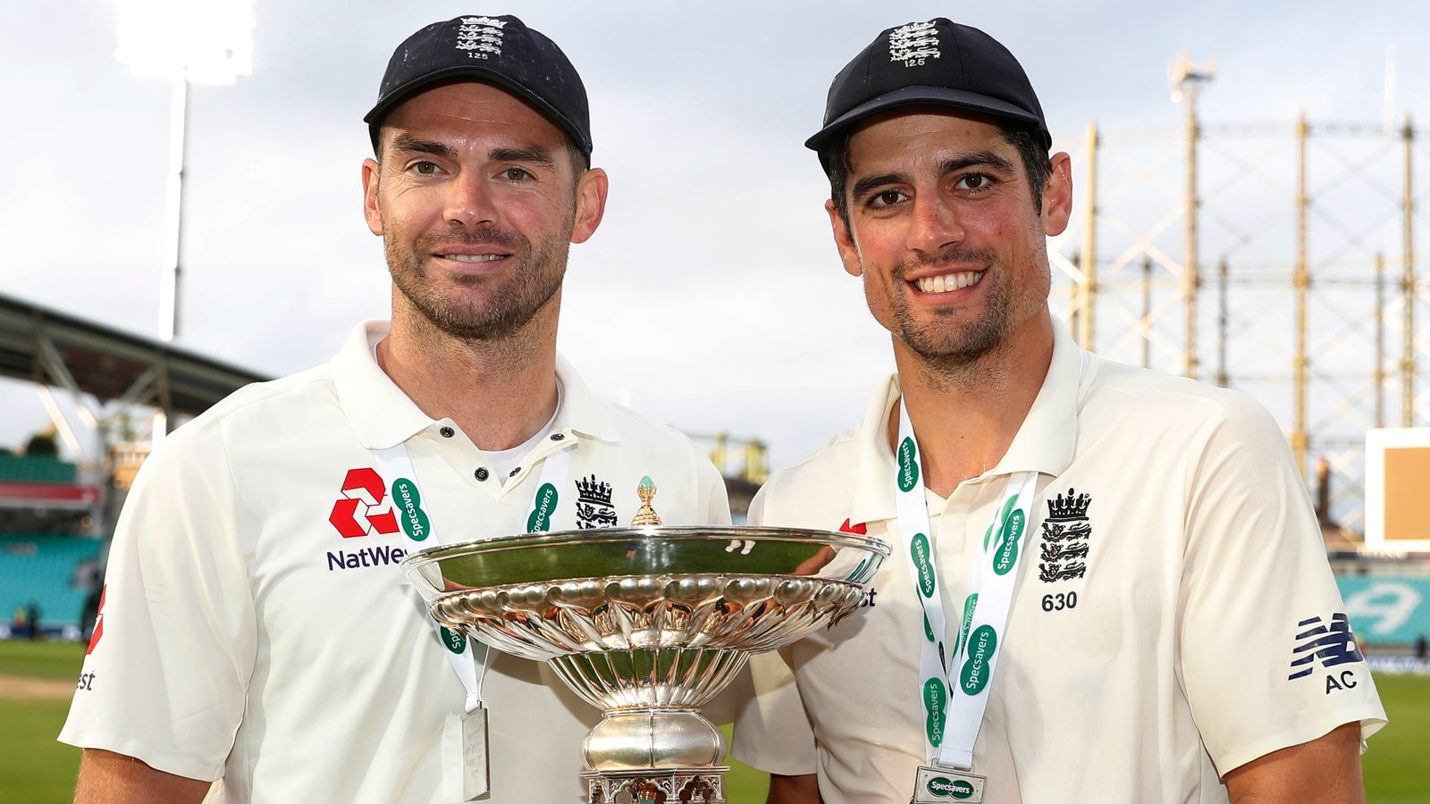 Anderson and Cook in Sky Studios | Cricket News | Sky Sports