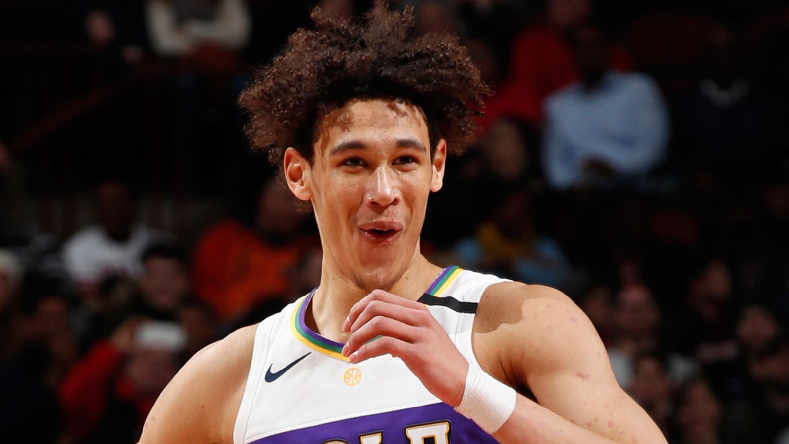 Hayes skies for huge put-back slam | NBA News | Sky Sports